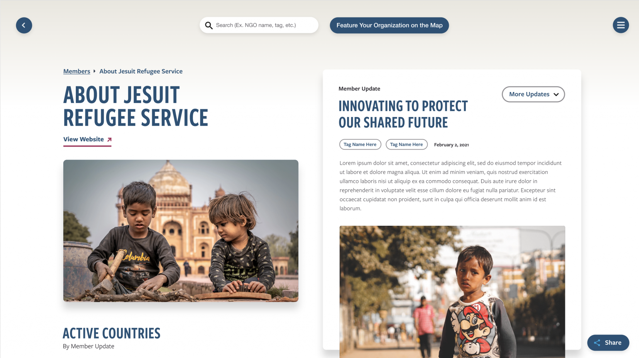 Previewing the New NGO Aid Map - InterAction