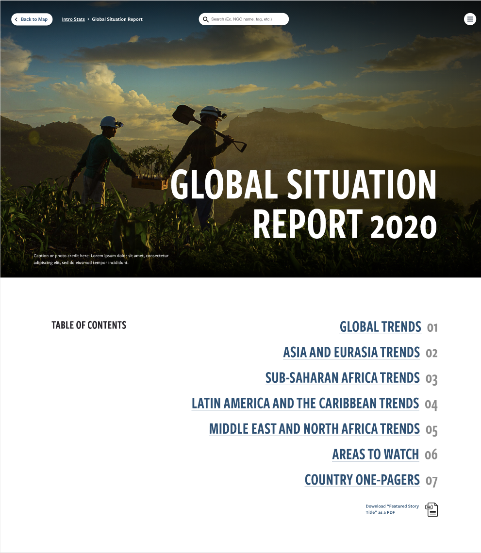 Previewing the New NGO Aid Map - InterAction