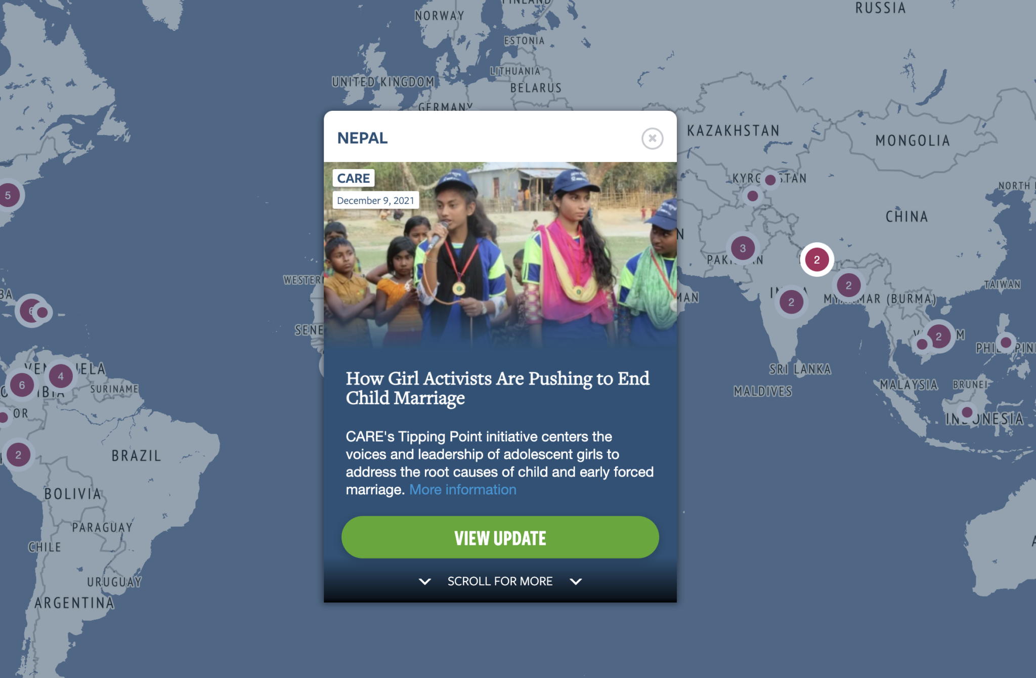 Introducing the New NGO Aid Map - InterAction