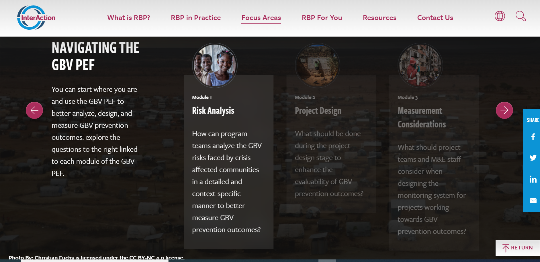 Announcing InterAction’s New Results-Based Protection Website - InterAction